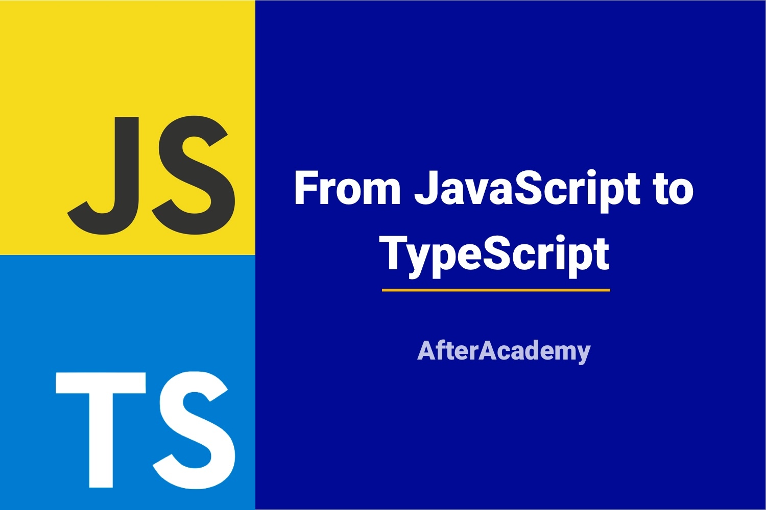 From JavaScript To TypeScript